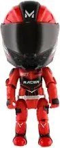 TEDDIES Figurka motorkáře 12 cm / Ohebné klouby / Kov/plast / Odnímate