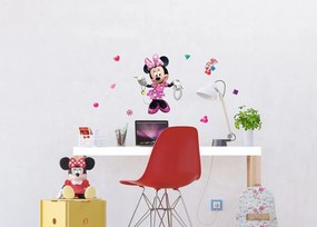 Dětská samolepka na zeď Minnie, Disney | 42.5 x 65 cm | DDK 1754