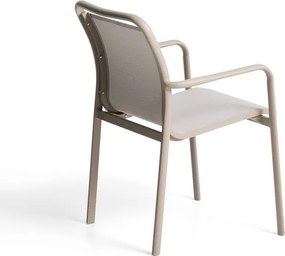 Taupe zahradní židle Luri – Kave Home