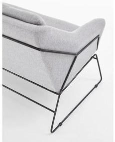 Dvojsedák Soft II XL, šedá / černá