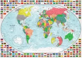 Ravensburger Mapa světa / 1000 dílků / od 14 let