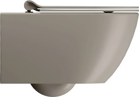 GSI GSI, PURA závěsná WC mísa, Swirlflush, 55x36 cm, tortor dual-mat, 881505