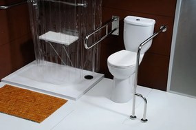 Sapho HANDICAP WC kombi zvýšený sedák, spodní odpad, bílá BD301.410.00