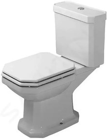 DURAVIT - 1930 Stojící WC kombi mísa, svislý odpad, bílá (0227010000)