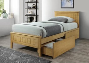 Postel 90x200, dub, MIDEA Kondela 0000252402