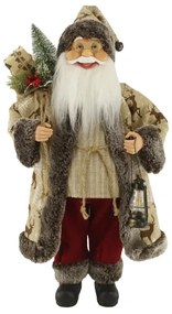 Dekorace Santa Claus Hnědý 46cm