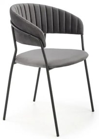 Halmar jídelní židle K426 barva: šedá