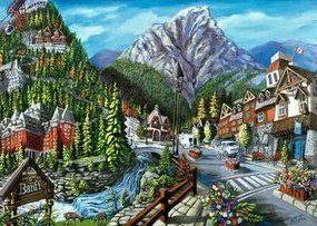 Ravensburger Vítejte v Banffu / 1000 dílků / od 14 let