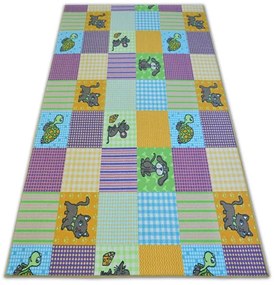 Kusový dětský koberec PETS zvířátka Rozměr: 100x300 cm