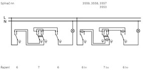 ABB vypínač č.7So 3558-A07340