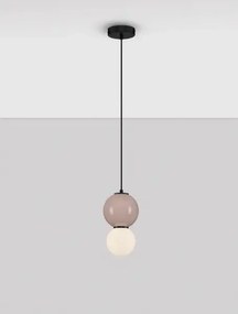 Designový lustr Noesis 15 Kávová