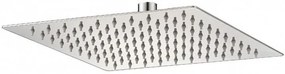 Mexen CUBE, podomítkové rameno 40cm + sprchová hlavice 30x30cm, chrom, 79112-00+79130-00