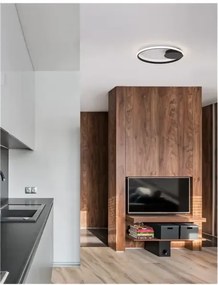 Stropní svítidlo LED se stmíváním Fuline 50 černé