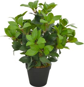 vidaXL Umělá rostlina vavřín vznešený s květináčem zelená 40 cm [280177]