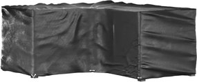 Plachty na zahradní nábytek tvar L 2 ks 16 oček 215x215x90 cm 3155371