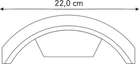 Brilagi - LED Venkovní lampa se senzorem ARCELO LED/9W/230V 50 cm IP54