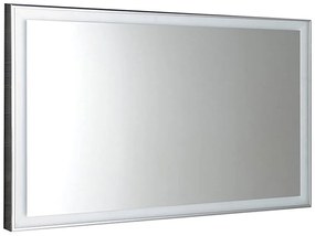 Sapho LUMINAR zrcadlo s LED osvětlením v rámu 1200x550mm, chrom - NL560