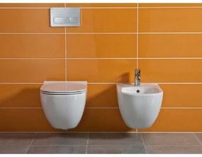 Jika Mio Závěsný bidet (včetně Easyfit), s Jika Perla, bílá H8317121003041