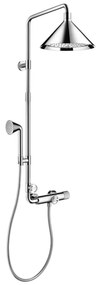 Axor Showers/Front - Showerpipe s termostatem a horní sprchou 240 2jet, chrom 26020000