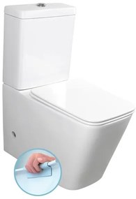 Sapho Porto WC kombi rimless, spodní/zadní odpad, bílá PC102WR