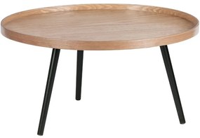DNYMARIANNE -25% Hoorns Hnědý jasanový konferenční stolek Mireli 78 cm