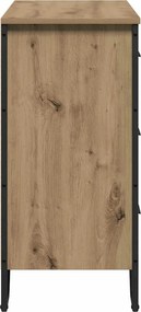 Příborník 6-Zásuvka Artisanový dub 91 x 35,5 x 74,5 cm 3365604