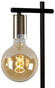 ONLI - Stolní lampa CROSS 1xE27/22W/230V černá/mosaz