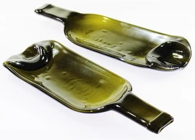 BDK-GLASS Servírovací tác z lehané skleněné láhve 1ks - s vlastním textem