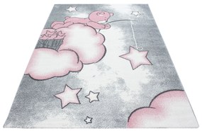 Ayyildiz Dětský kusový koberec KIDS 0580, Růžová Rozměr koberce: 140 x 200 cm