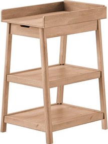Přebalovací pult z dubového dřeva v přírodní barvě Woods – Vipack