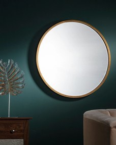 Zrcadlo Vento Gold průměr 80cm