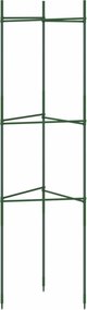 Podpěrné klece pro rajčata 4 ks 116 cm ocel a PP 3281483
