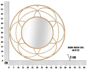 Nástěnné zrcadlo ø 60 cm Valencia – Mauro Ferretti