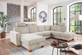 XXXLutz SEDACÍ SOUPRAVA, textil, krémová Sit & More - Sedací soupravy - 000144005827
