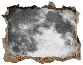 Wallmuralia Foto fotografie díra na zeď Měsíc 95x64 cm