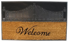 Rohožka Welcome z kokosových vláken a gumy - 45*75*3cm