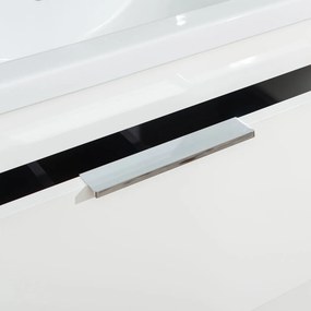 Mereo, Mereo Vigo, koupelnová skříňka s keramickým umyvadlem 61 cm, bílá, MER-CN311