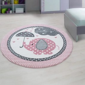 Dětský koberec Kids 570 pink 120 x 170 cm