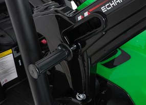 Ramiz MEGA traktor D68 s přívěsem zelený