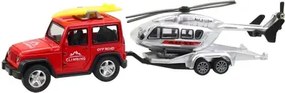 Auto s přívěsem / Kovové / 21 cm / od 3 let
