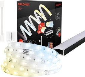 Briloner LED pásek samolepicí CCT, doplňková sada, 4 m