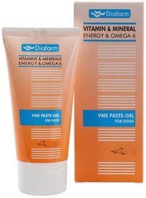 Vitamin&Mineral Energy Paste-Gel pro psy 100g Omega 6