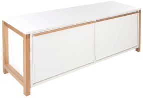 Lavice s botníkem Woodman Northgate