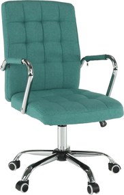 Tempo Kondela Kancelářská židle MORGEN, azurová zelená
