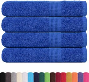 Ručníky FROGN 4 ks modré 100x200 cm 360 g/m² 136723