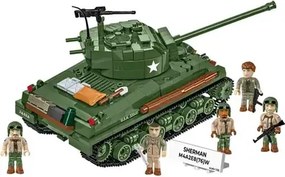 COBI 3118 II WW Sherman M4A2E8 / 880 kostek / 5 figurek / 1:28 / od 10