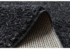 koberec BERBER 9000 šedý střapce, Maroko, Shaggy velikost 120x170 cm | krásné koberce cz
