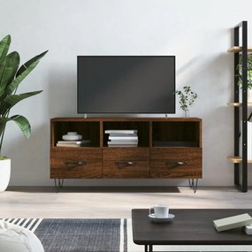vidaXL TV skříňka 102 x 36 x 50 cm kompozitní dřevo [829034] Barva: hnědý dub