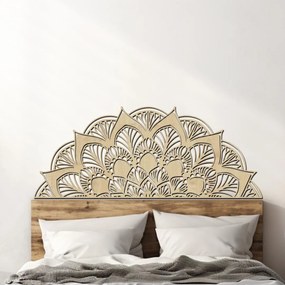 dřevo života Mandala k posteli POTĚŠENÍ Rozměry (cm): 160x64, Barevný vzor: Javor
