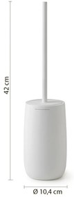 Gedy, KIRA WC kartáč na postavení, bílá mat, KI3302